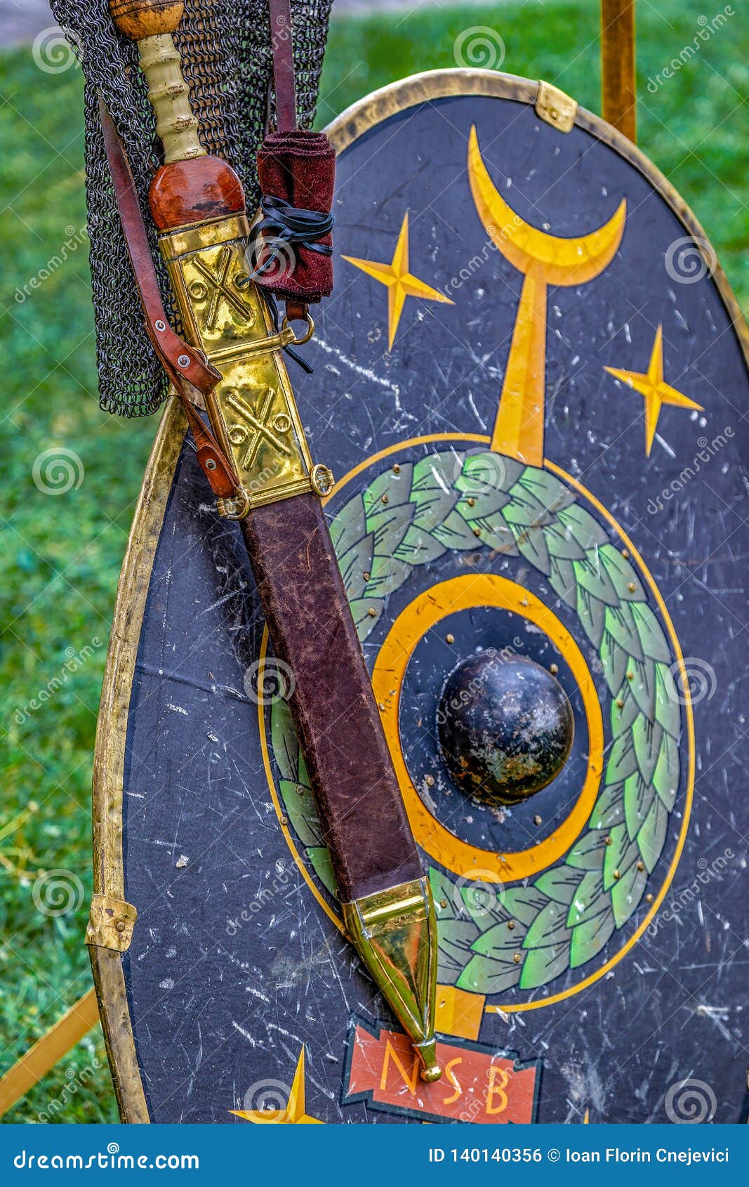 Type of Dacian Ancient Weapon Stock Photo - Image of force, handsome ...