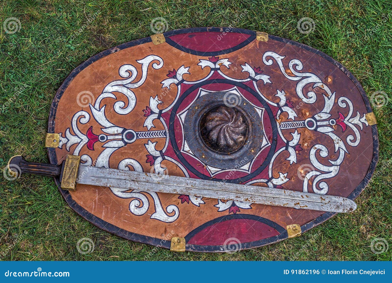 Type of Dacian Ancient Weapon Stock Photo - Image of armor, protection ...