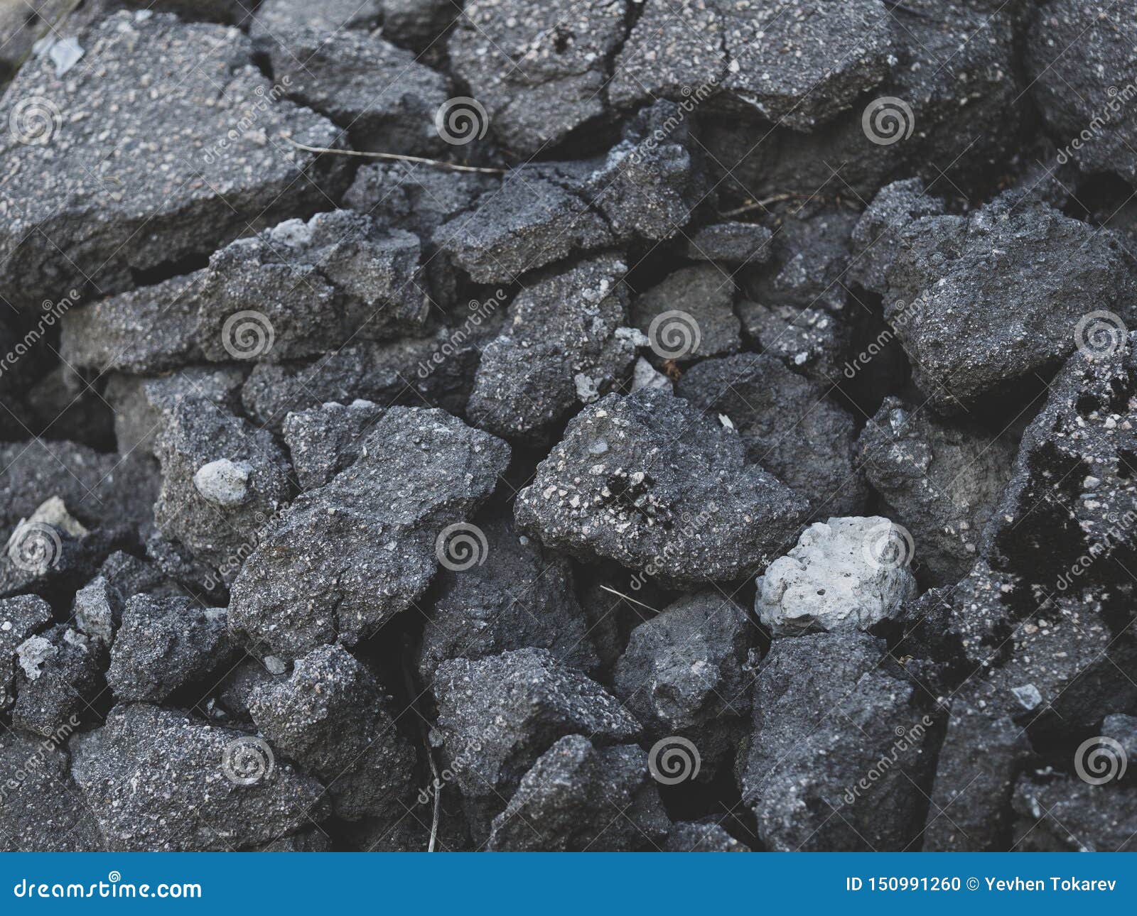 Type of dark stones stock photo. Image of decor, brown - 150991260