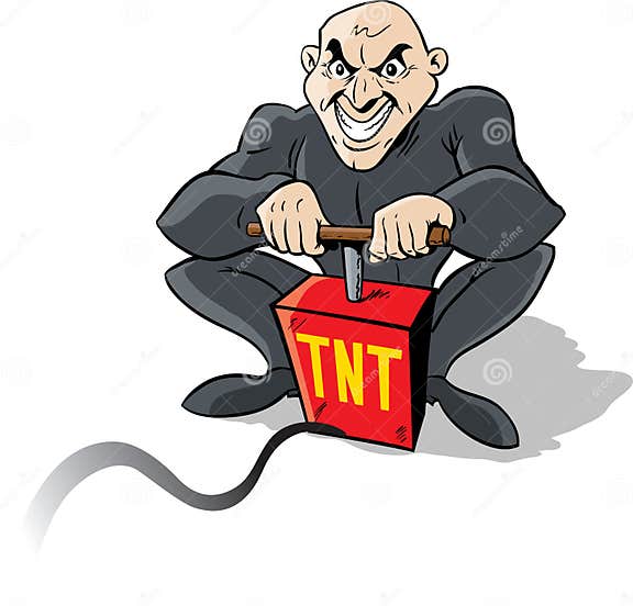 Type de détonateur illustration de vecteur. Illustration du ...