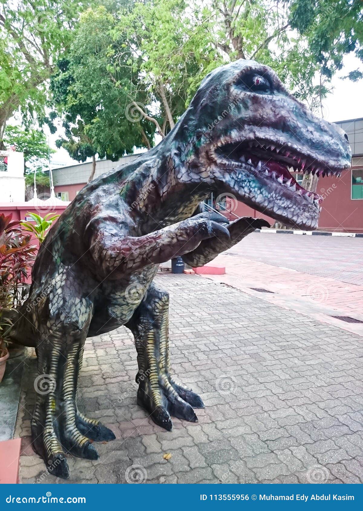 Type De T-rex De Reproduction De Dinosour Photo éditorial - Image du ...