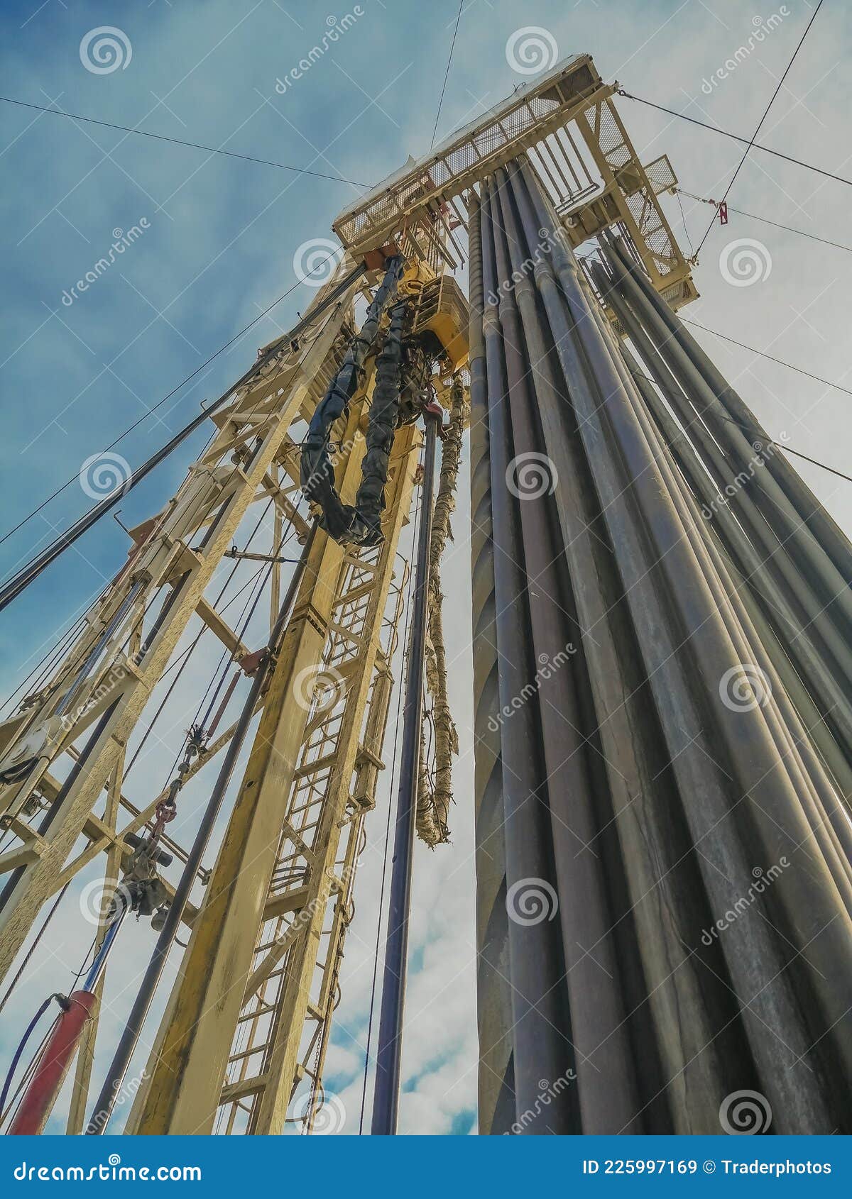 Type Derrick Inside from Bottom To Top Stock Image - Image of rocks ...
