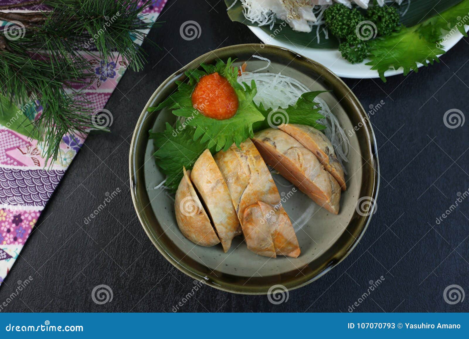 Liver of an angler stock image. Image of liver, bean - 107070793