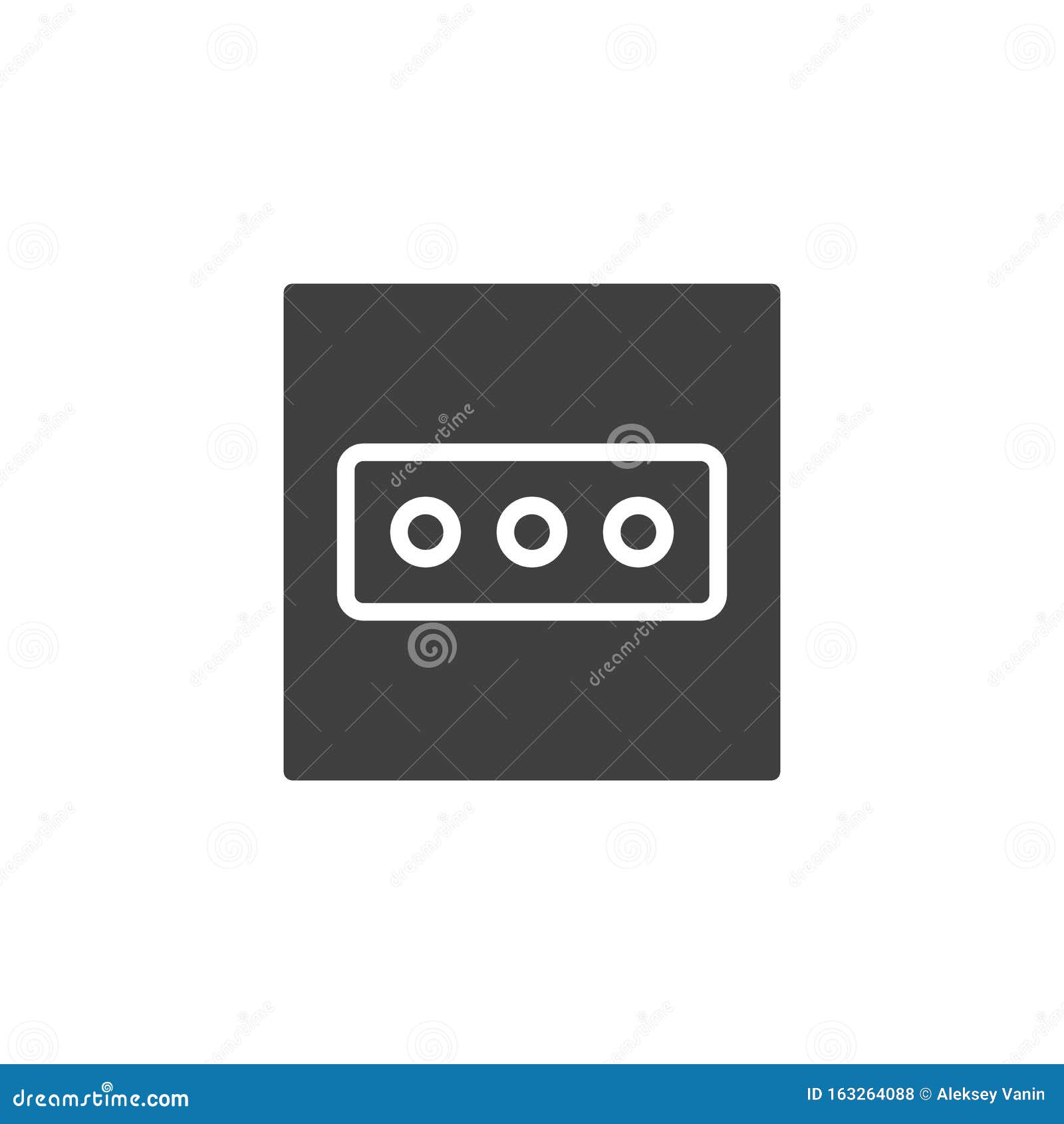 Type L Power Socket Vector Icon Stock Vector - Illustration of power ...