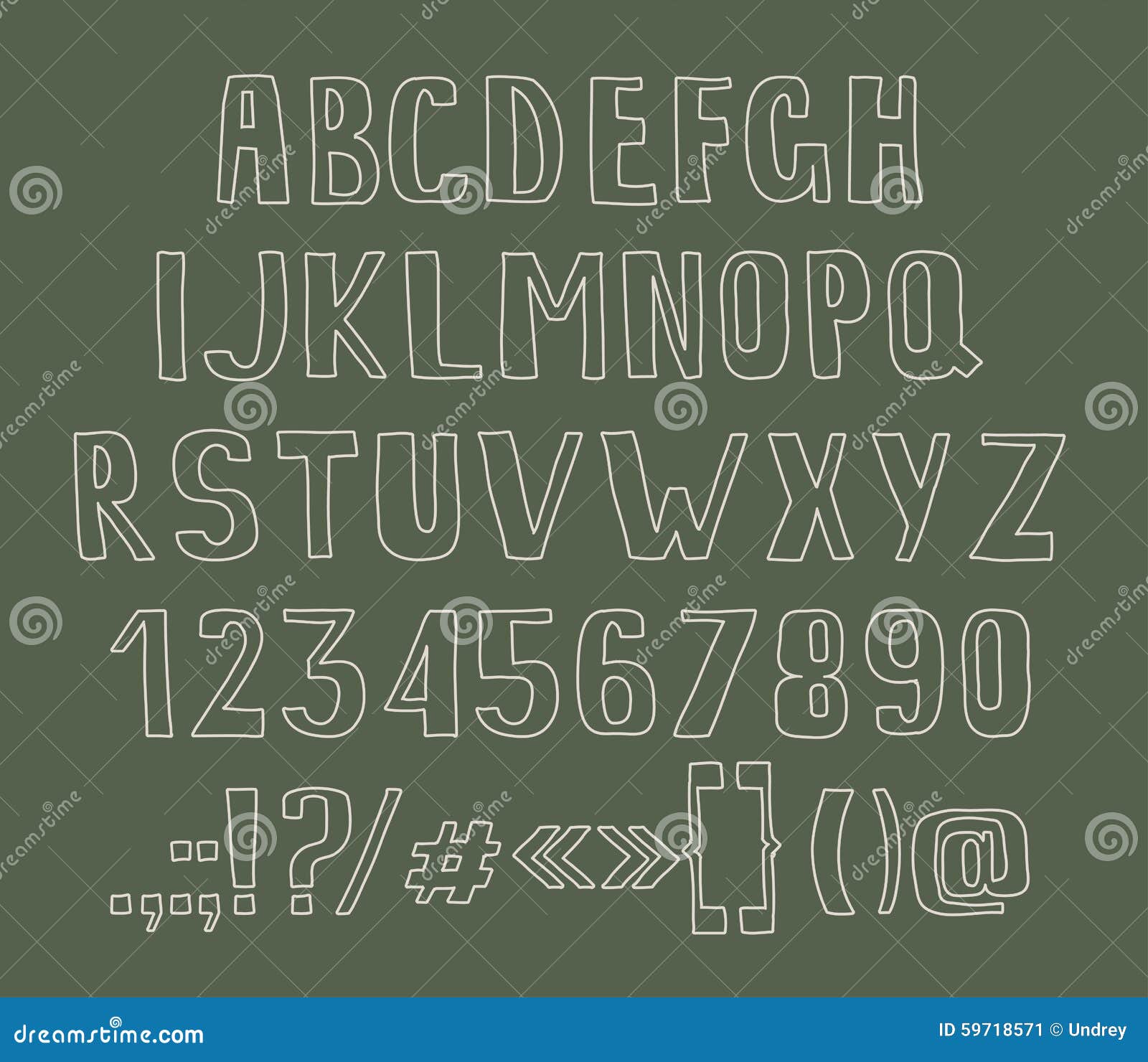 Engraving Punctuation Marks Question Mark, Exclamation Point, Comma ...