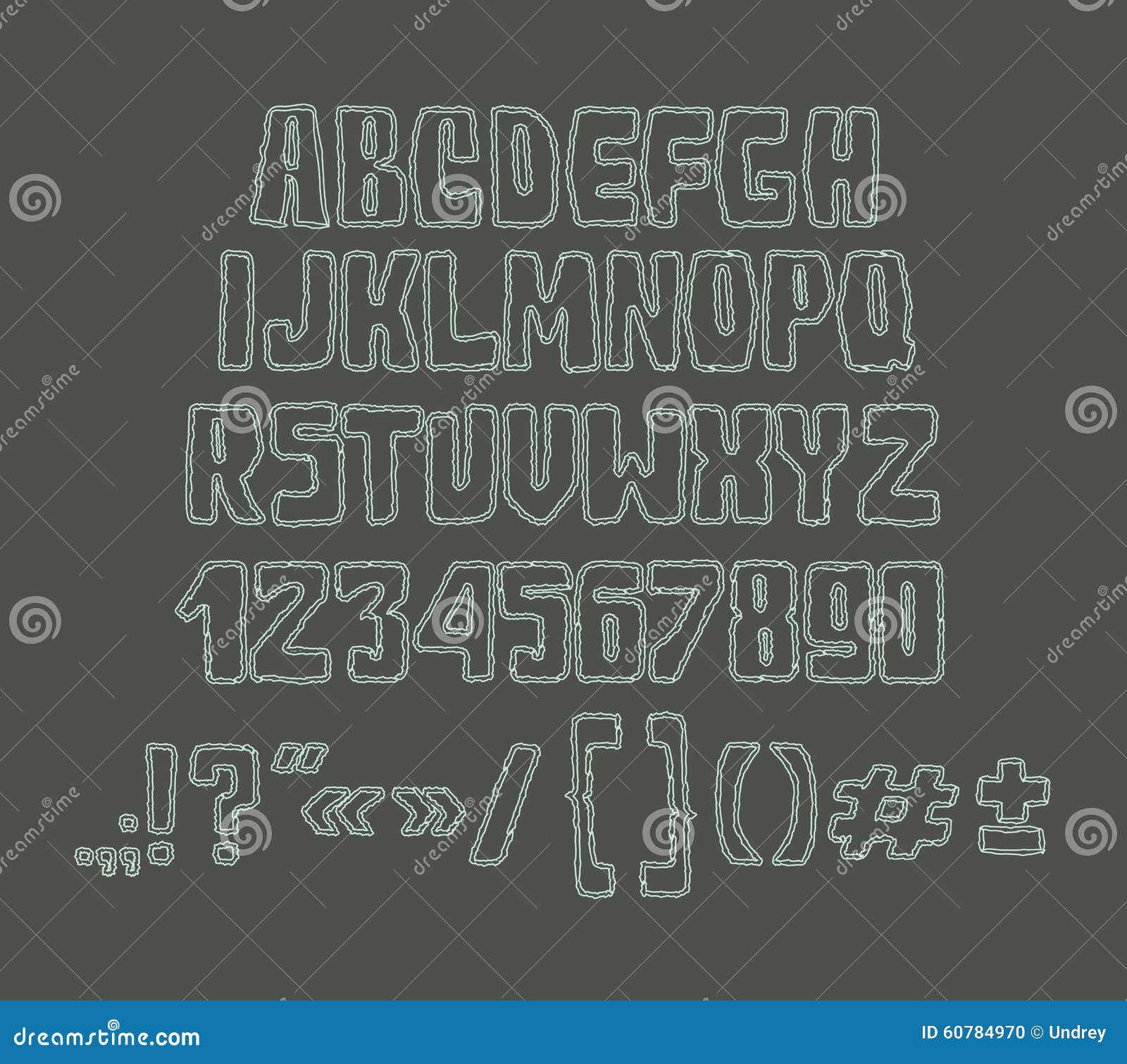 Engraving Punctuation Marks Question Mark, Exclamation Point, Comma ...