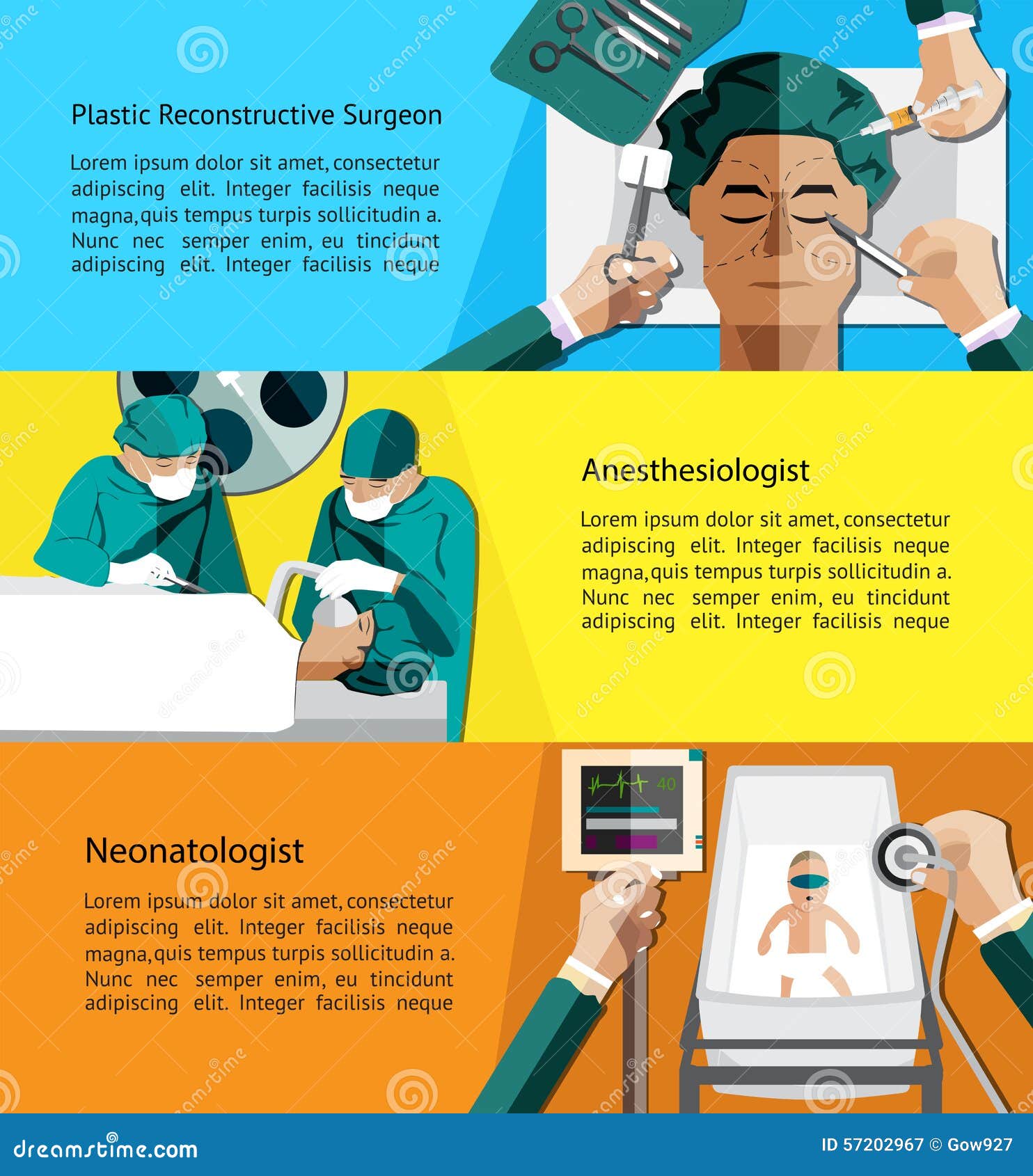 Neonatologist Hand Draw Vector Illustration. Cartoon Doctor With ...