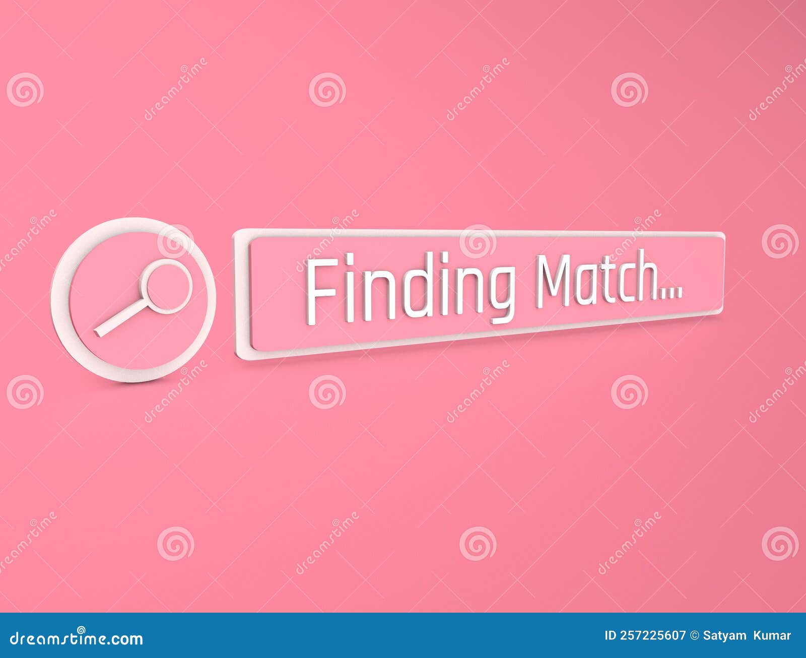 Type To Match Profile, Something Searching Matching Image 3D, 3D ...