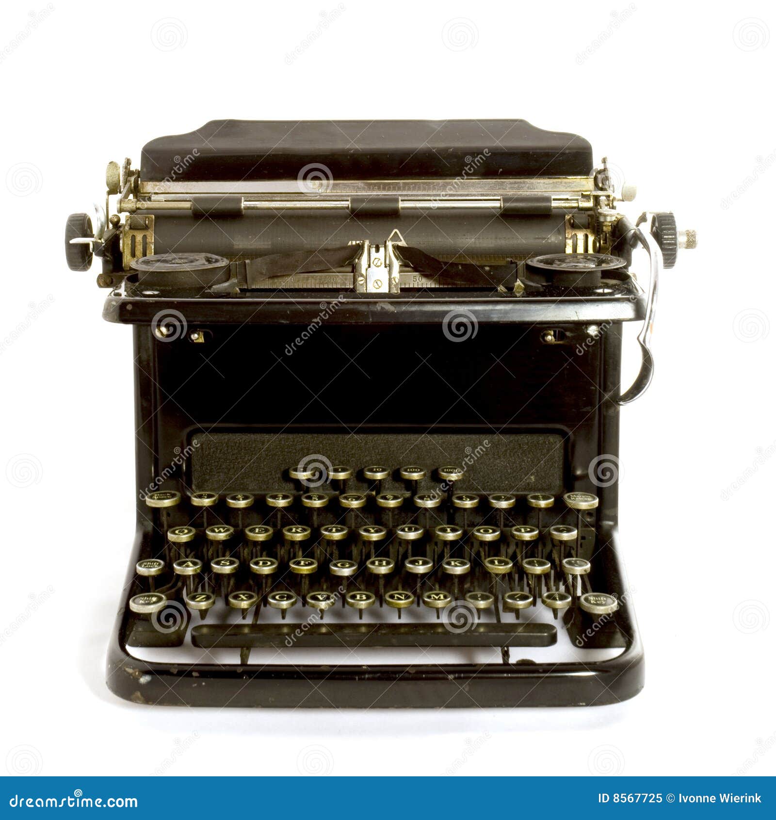 Type writer stock image. Image of characters, type, ribbon - 8567725