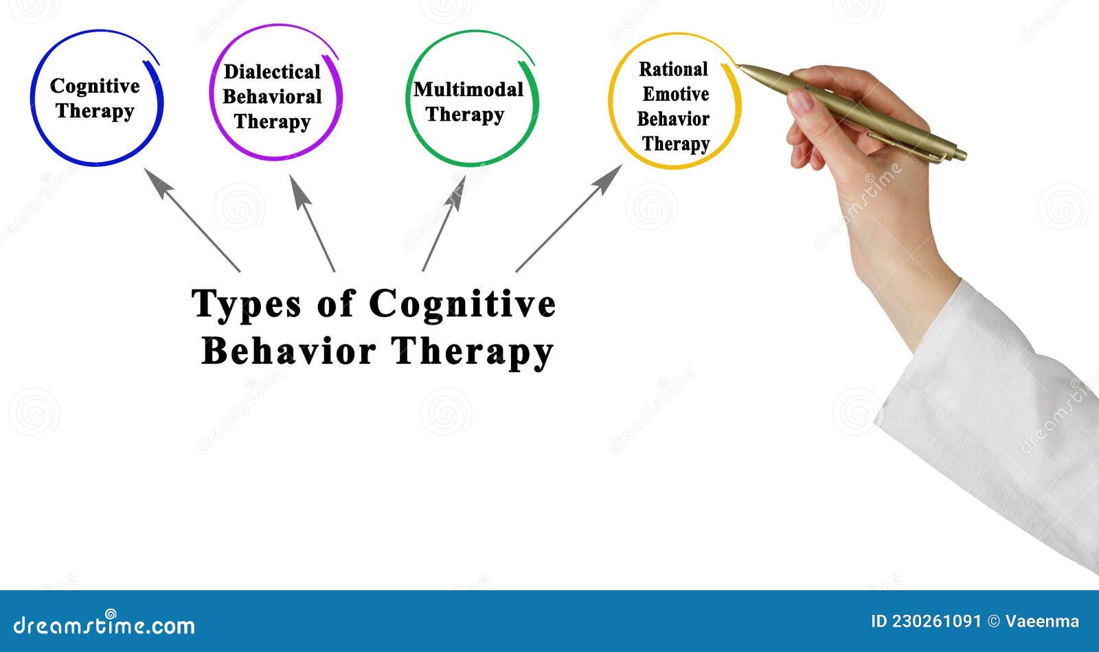 Dialectical Behavior Therapy Brochure Template Vector Illustration | CartoonDealer.com #251855122