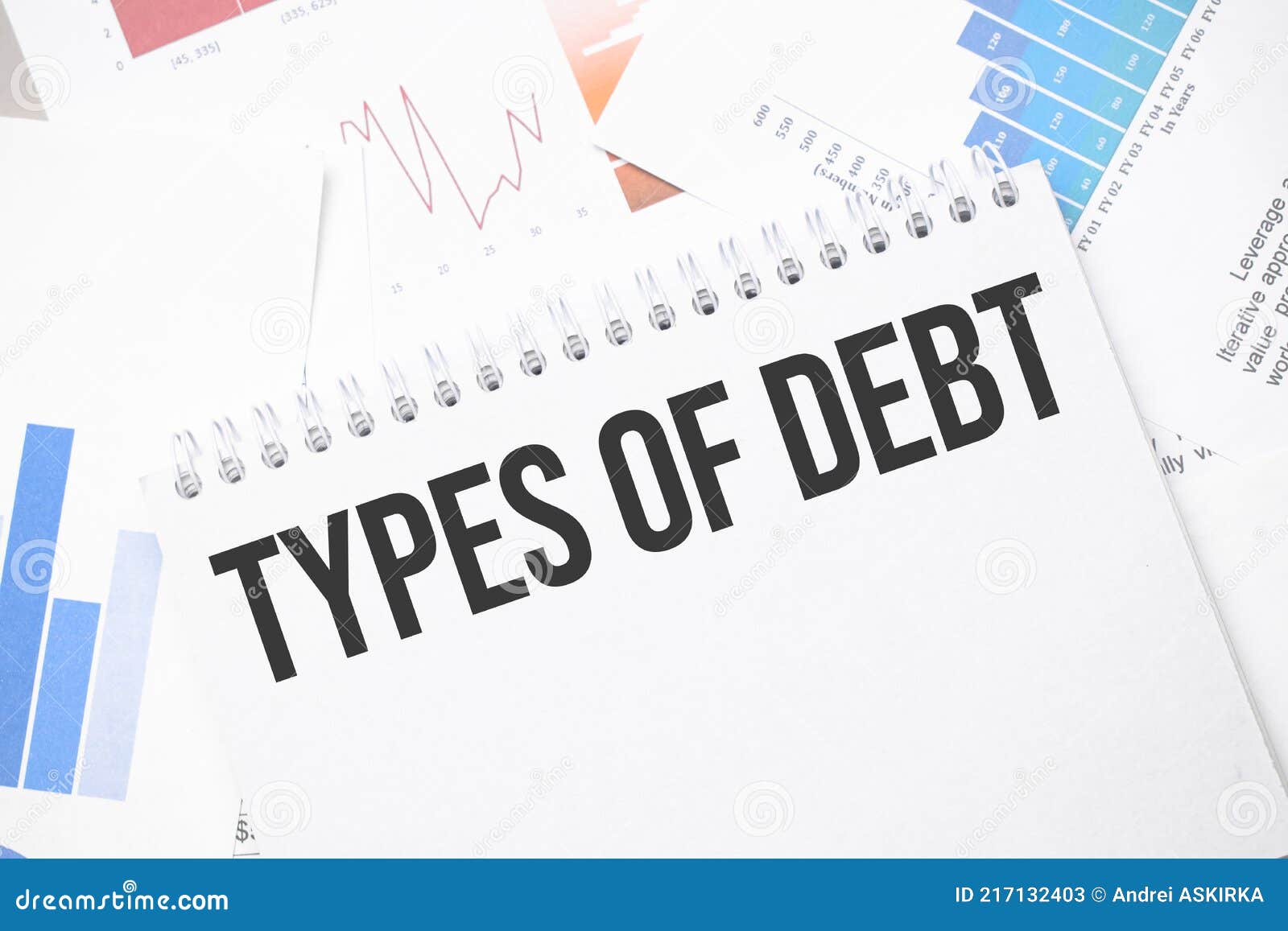 Debt Chart Graphic Diagram Concept Stock Image | CartoonDealer.com ...