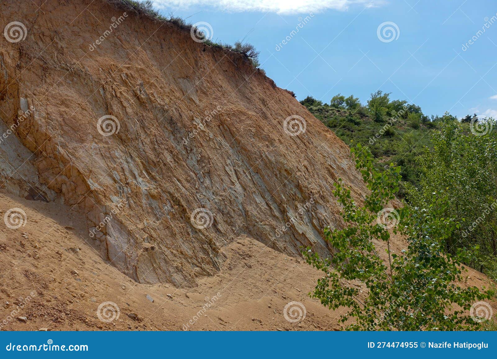 Types of Different Colors and Type Rock in Nature Stock Image - Image ...