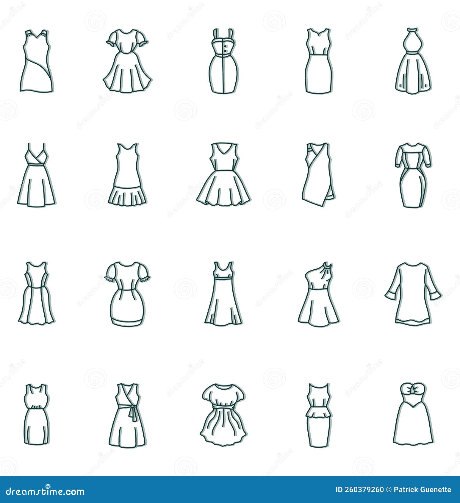 Dress Silhouette Types