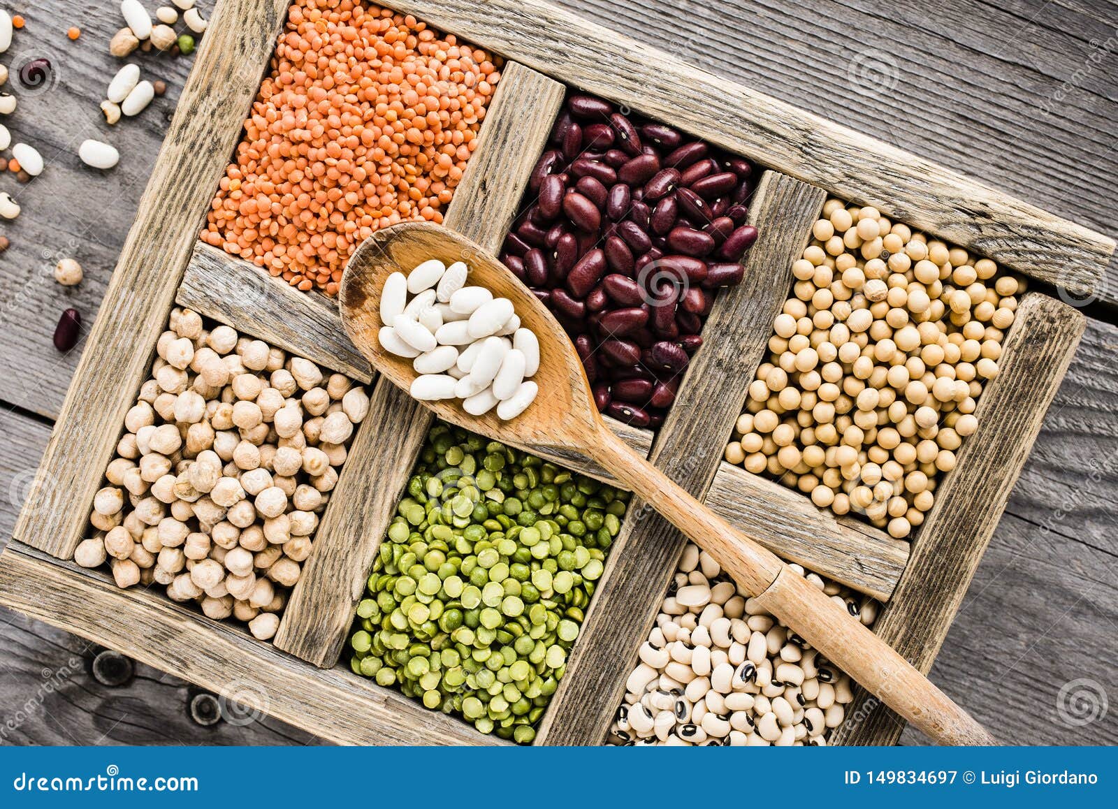 Types of dried vegetables stock image. Image of health - 149834697