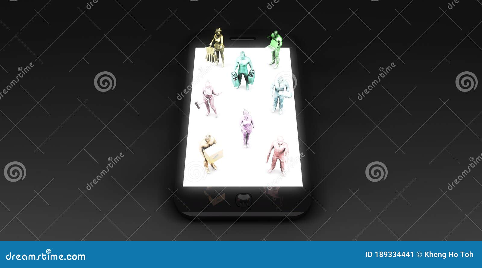 Types Of Multiple Intelligence Royalty-Free Stock Image | CartoonDealer ...