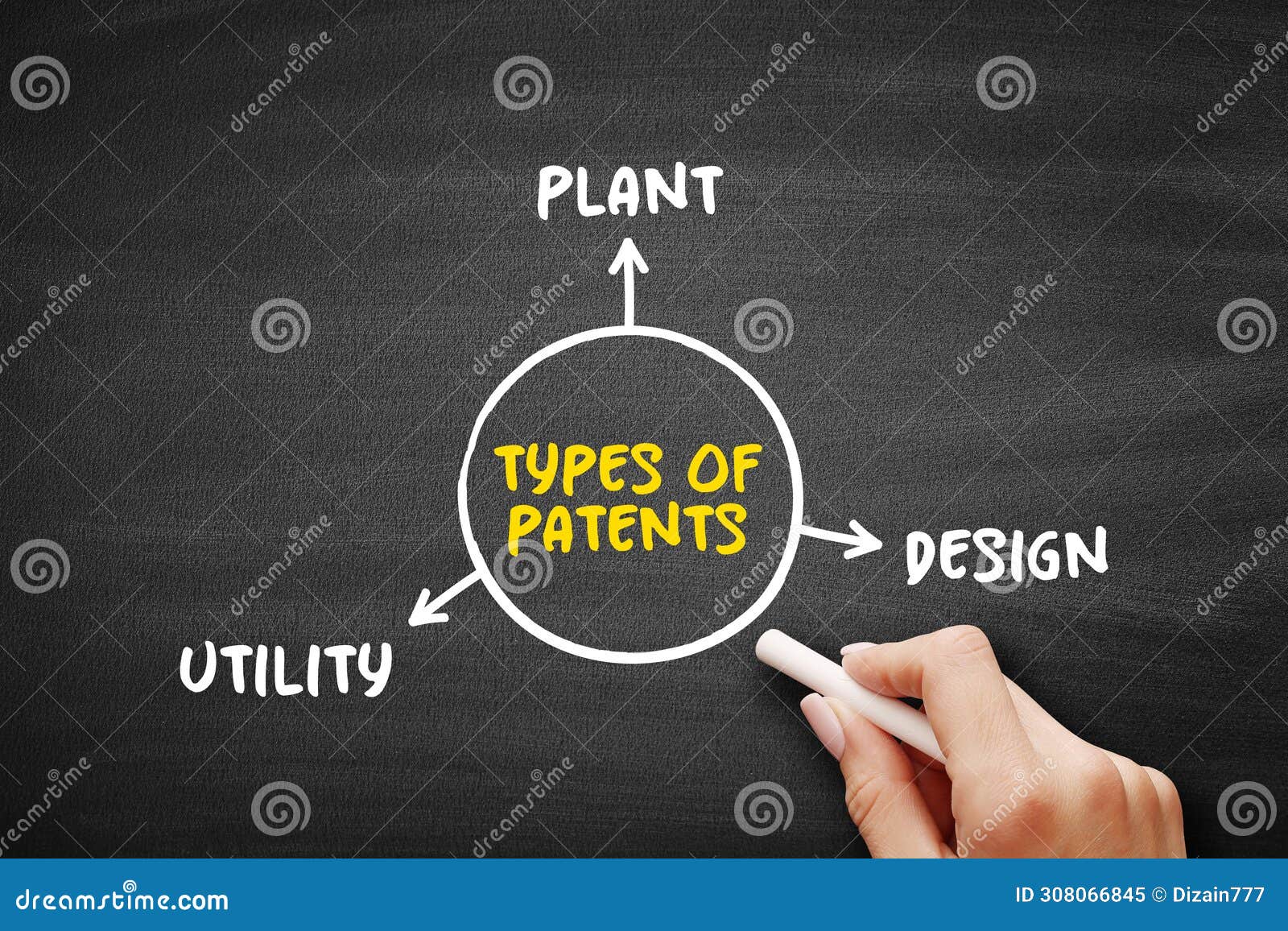Types of Patents (exclusive Right Granted for an Invention) Mind Map ...
