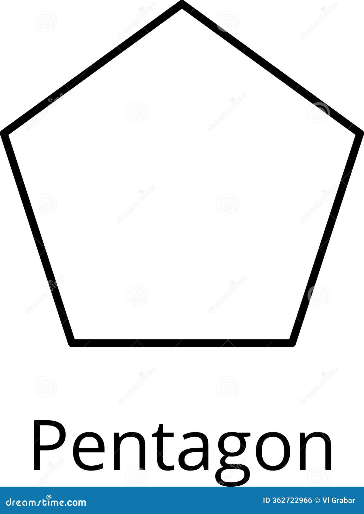 Polygons Types Logo For Branding Vector Illustration | CartoonDealer ...