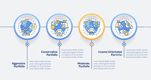 Types of Portfolio Organization Strategies Circle Infographic Template ...