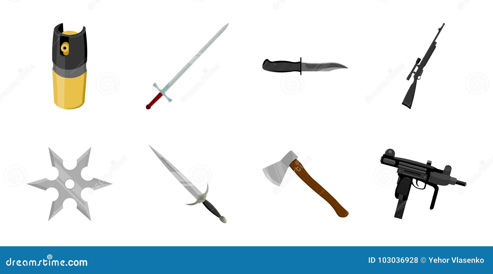 Types Of Weapons Cartoon,black,flat,monochrome,outline Icons In Set ... Types Of Weapons Cartoon,black,flat,monochrome,outline Icons In Set ...
