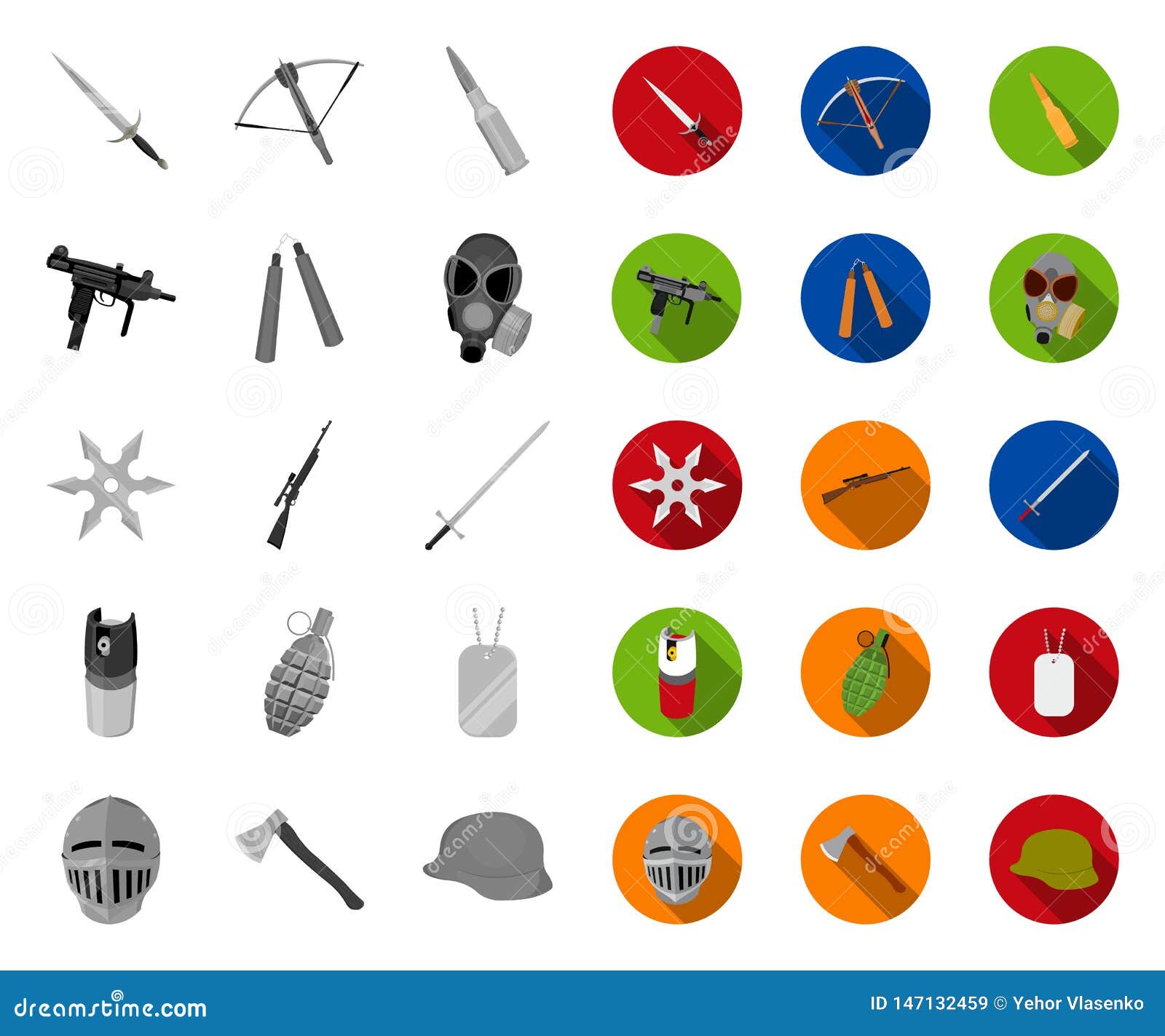 Types Of Weapons Cartoon,black,flat,monochrome,outline Icons In Set ... Types Of Weapons Cartoon,black,flat,monochrome,outline Icons In Set ...