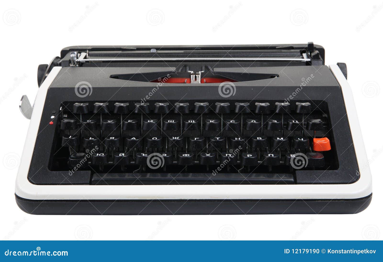 Typewriter stock photo. Image of reporter, author, office - 12179190