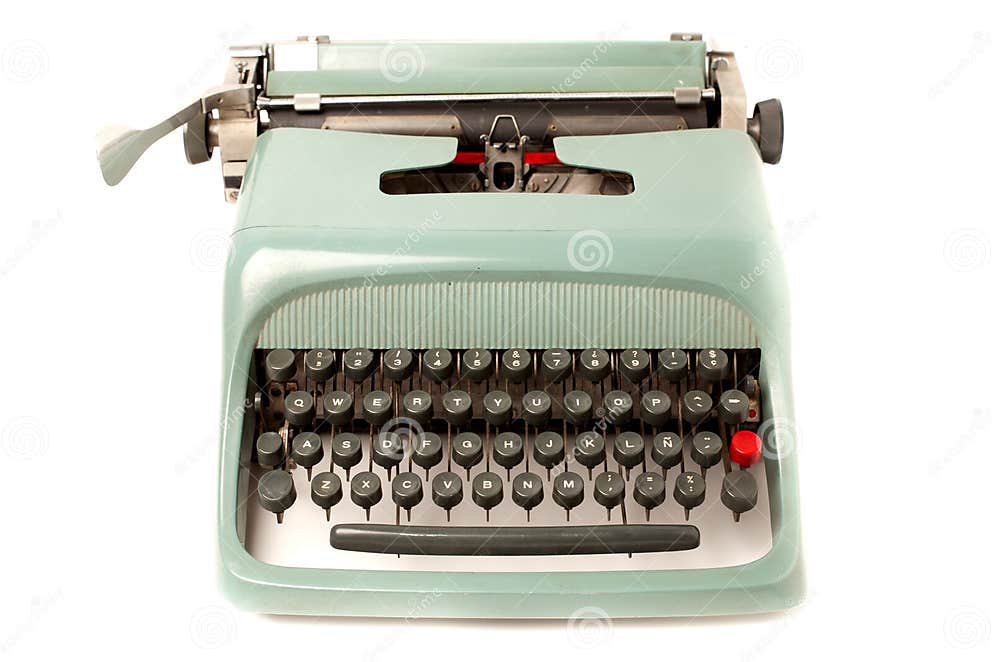 Typewriter stock image. Image of keyboard, office, print - 19320625