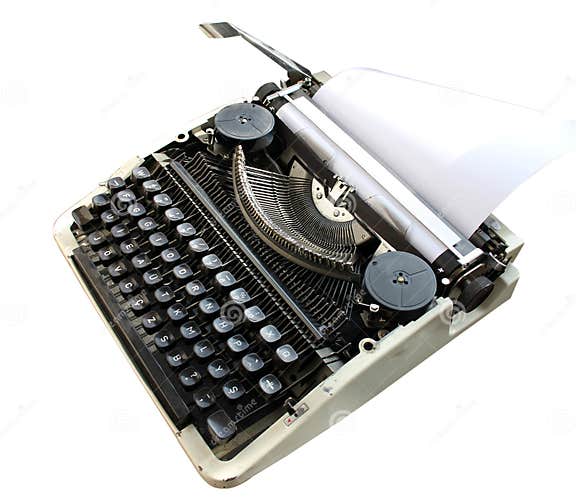 Typewriter stock image. Image of jump, editorial, correspondence - 27862181