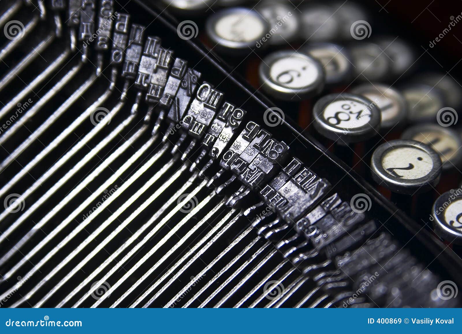 Typewriter stock image. Image of ancient, fashioned, communication - 400869