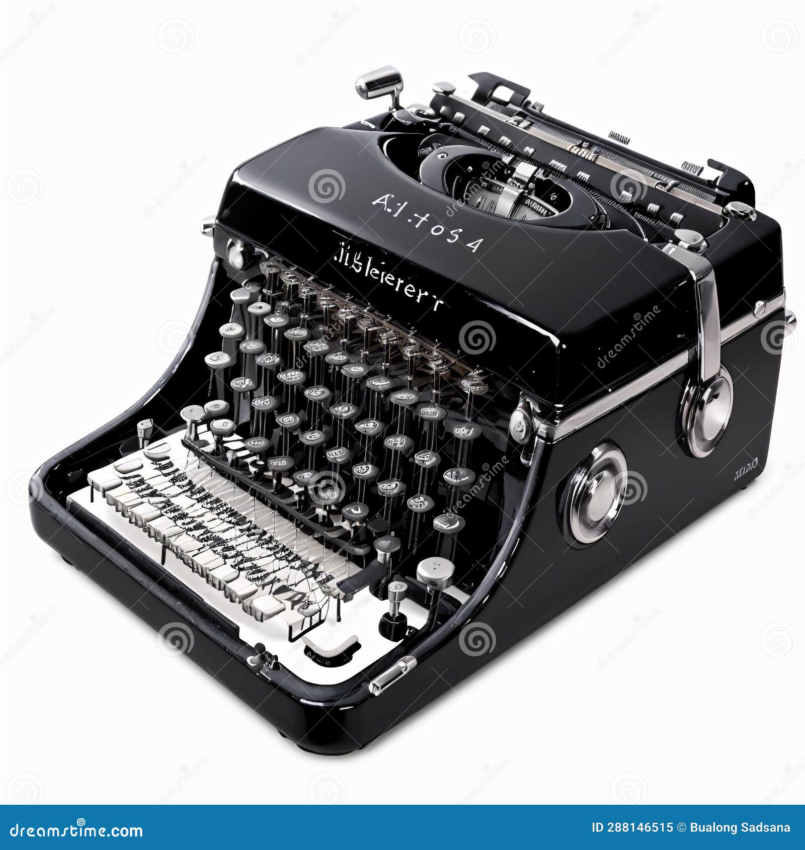 Typewriter Alphabet Royalty-Free Stock Photography | CartoonDealer.com ...