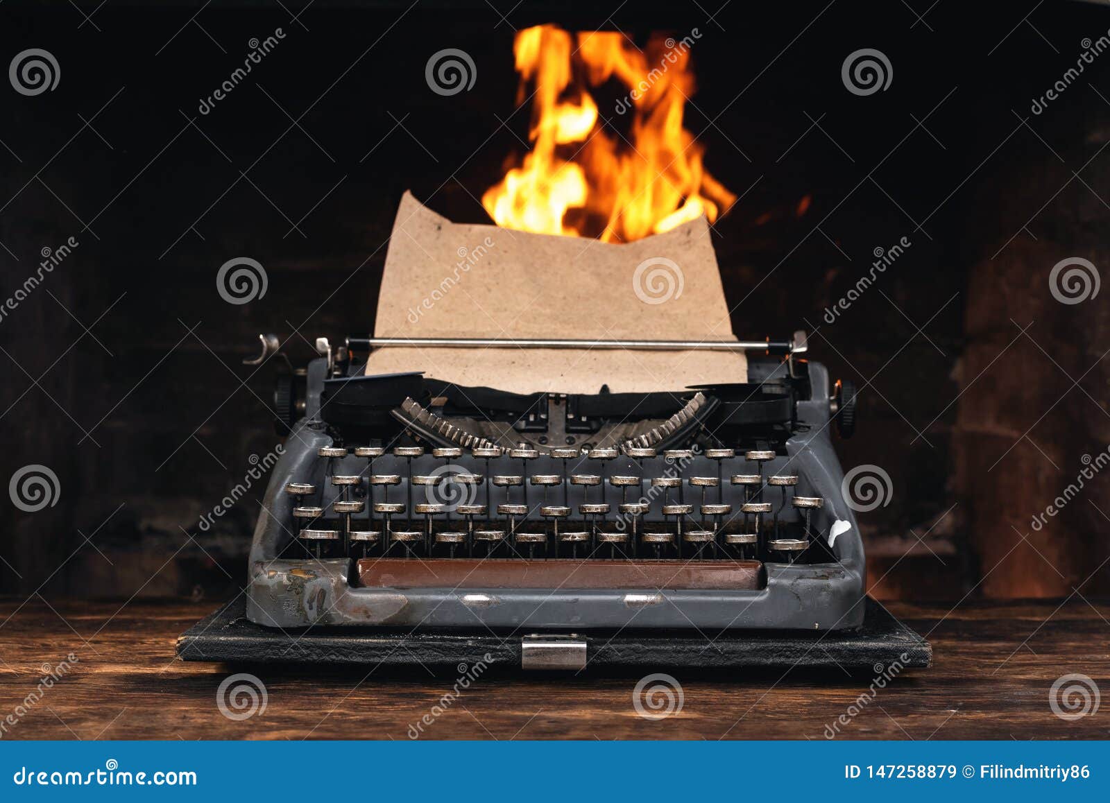 Typewriter. stock image. Image of novel, newspaper, poem - 147258879