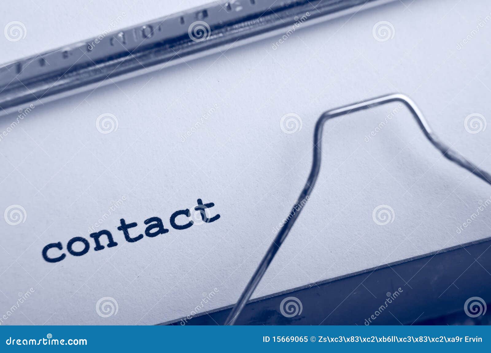 Typewriter Detailed Macro Closeup Typing Text Contact Us, Large Detail ...