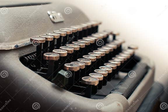 Typewriter Hebrew keyboard stock photo. Image of office - 29327924