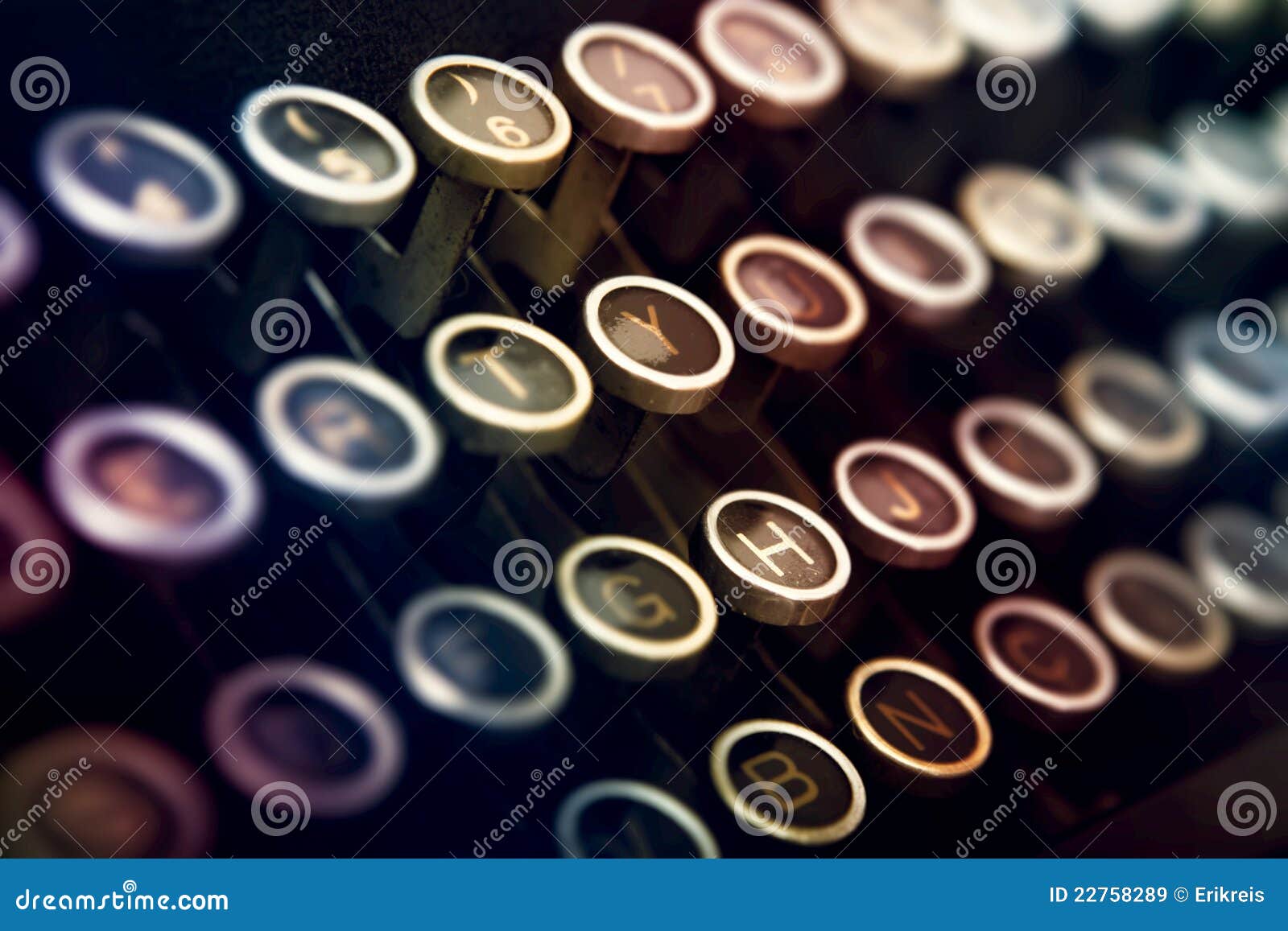 Standard typewriter keyboard layout - latinosere