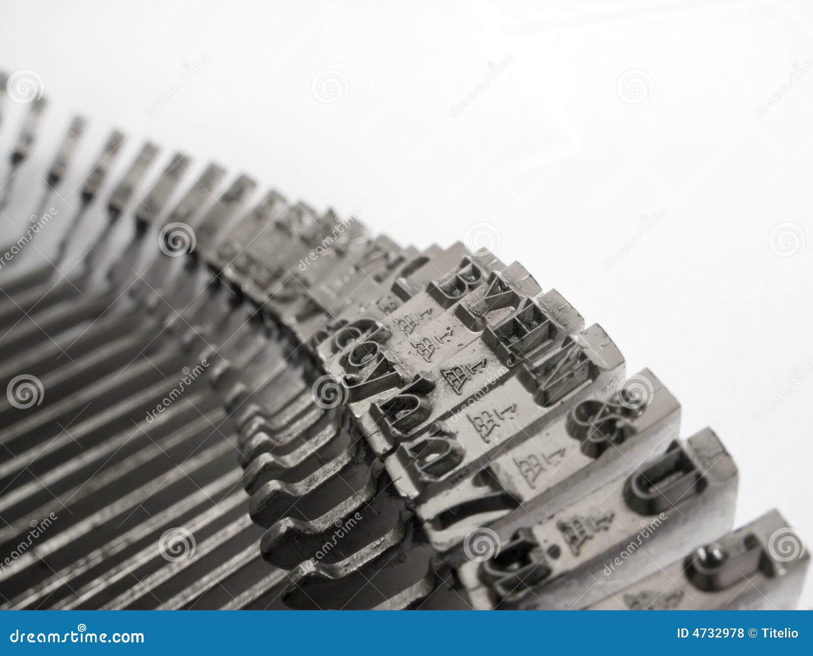 Typewriter keys stock photo. Image of number, print, typography - 4732978