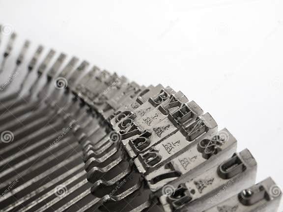 Typewriter keys stock photo. Image of number, print, typography - 4732978