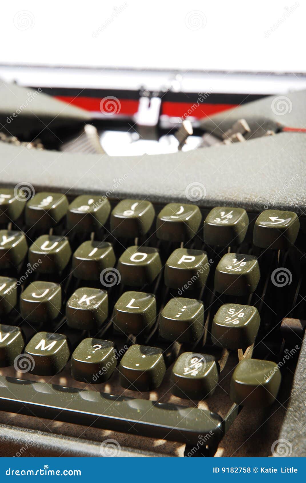 Typewriter keys stock photo. Image of fashioned, typewriter - 9182758
