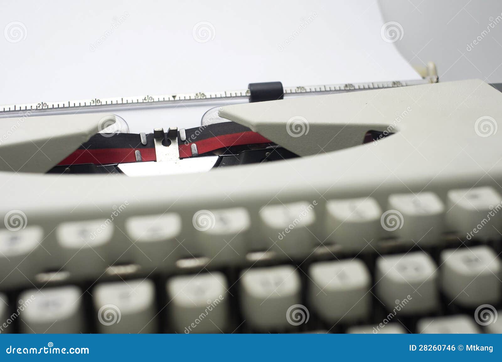 Typewriter message stock photo. Image of journalist, keypads - 28260746
