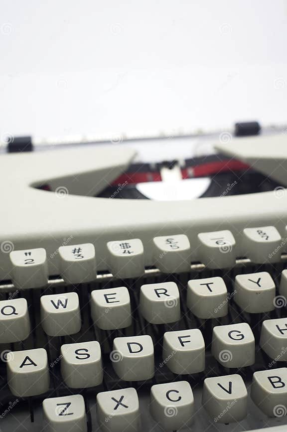Typewriter message stock image. Image of editorial, close - 28260975