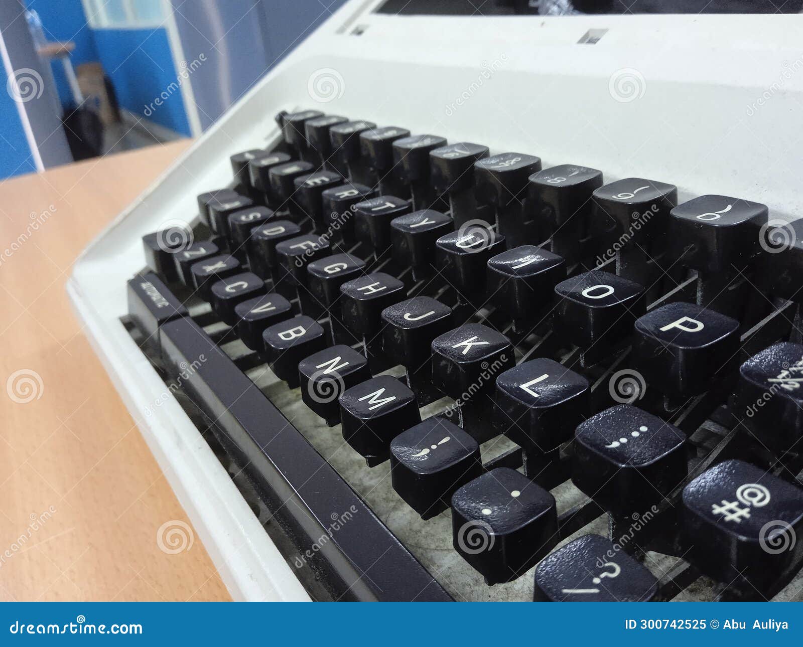 Typewriter office post stock image. Image of keys, journalism - 300742525