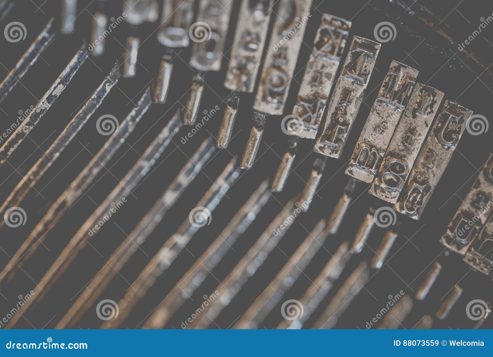 Typewriter Types Background Stock Image - Image of font, types: 88073559