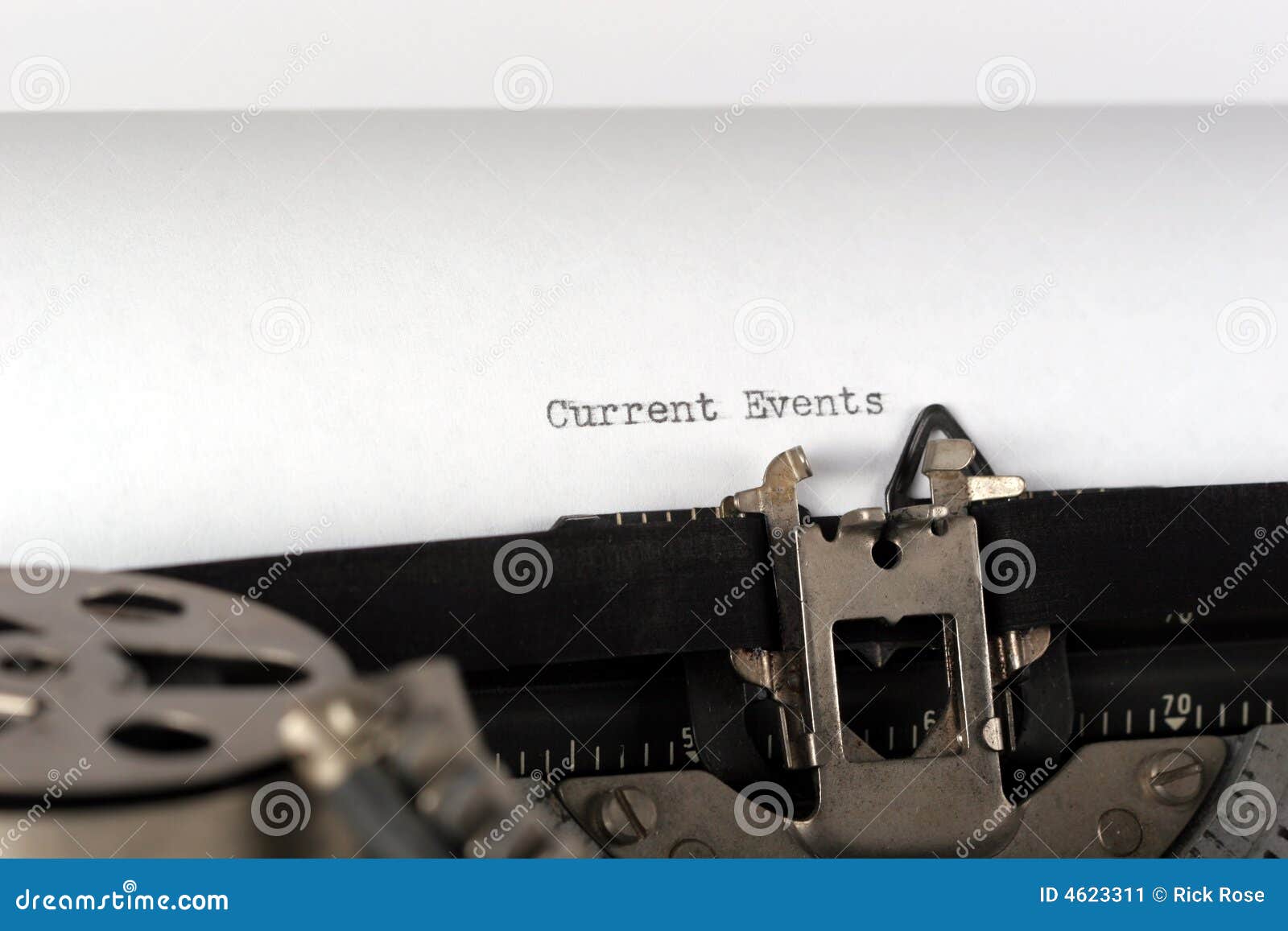 Typewriter Typing The Words `My Story...` Royalty-Free Stock Image ...