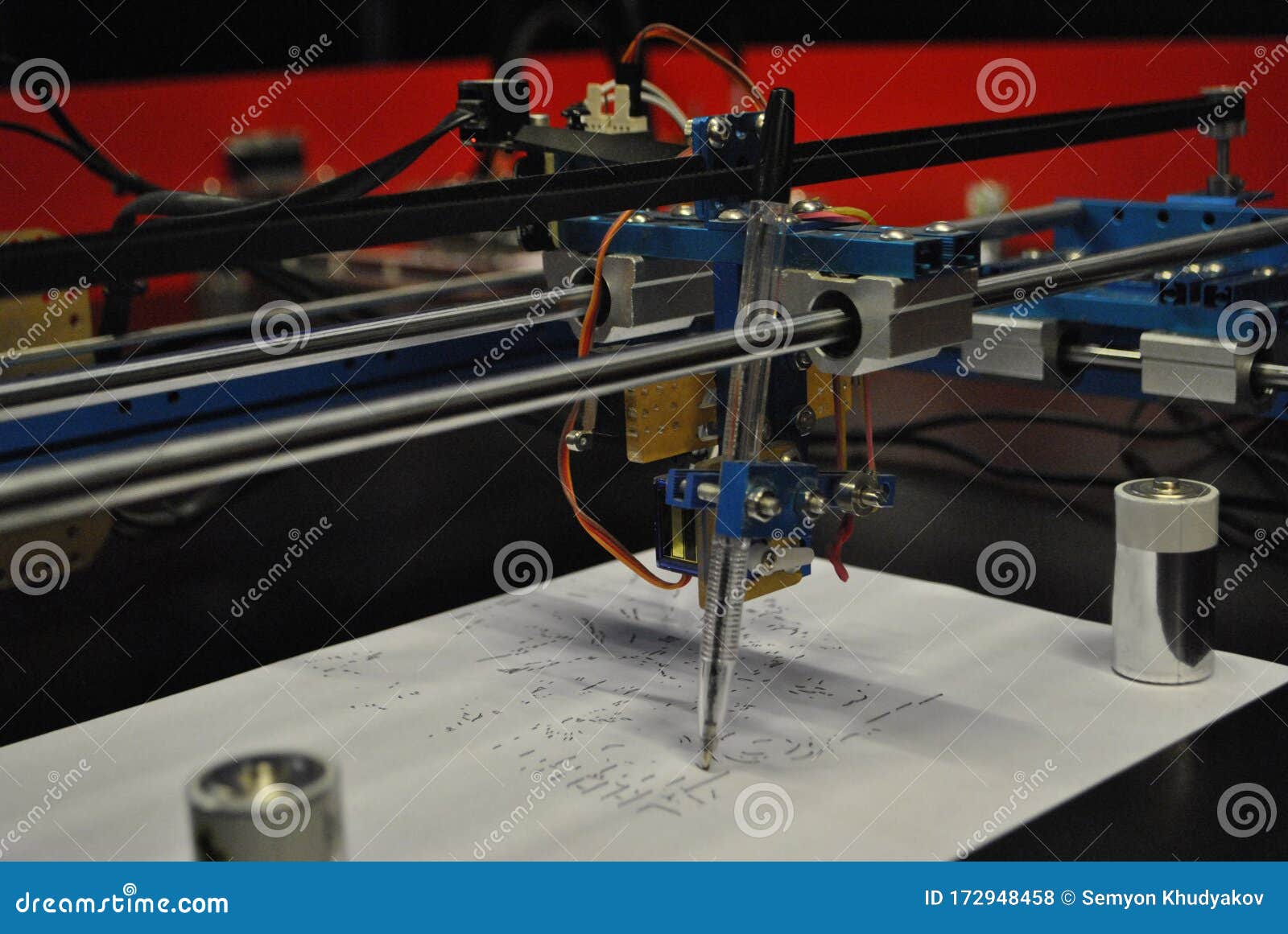 Typewriter. stock photo. Image of text, equipment, modern - 172948458