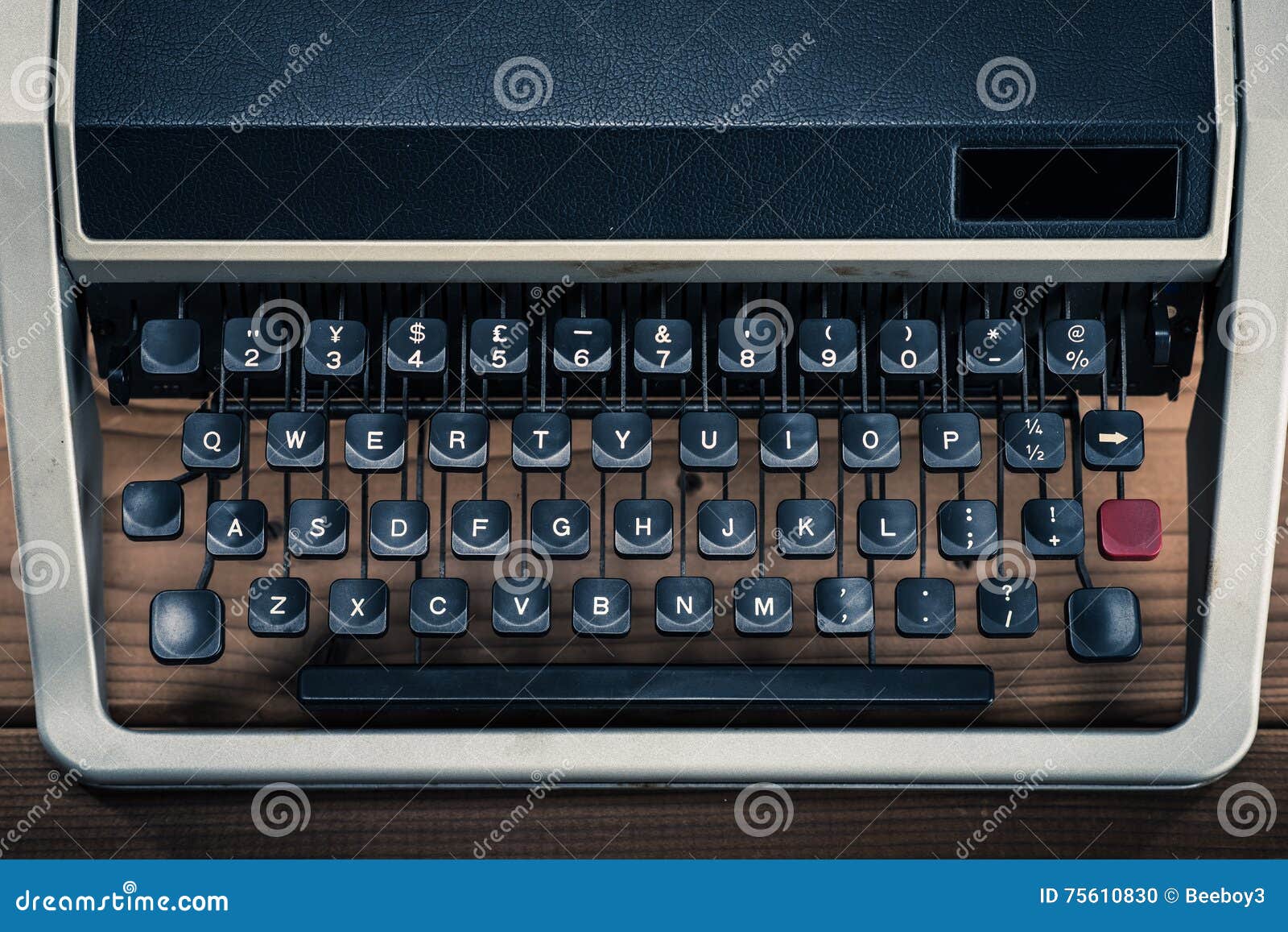 Typewriters and Retro Business Image Stock Photo - Image of type ...