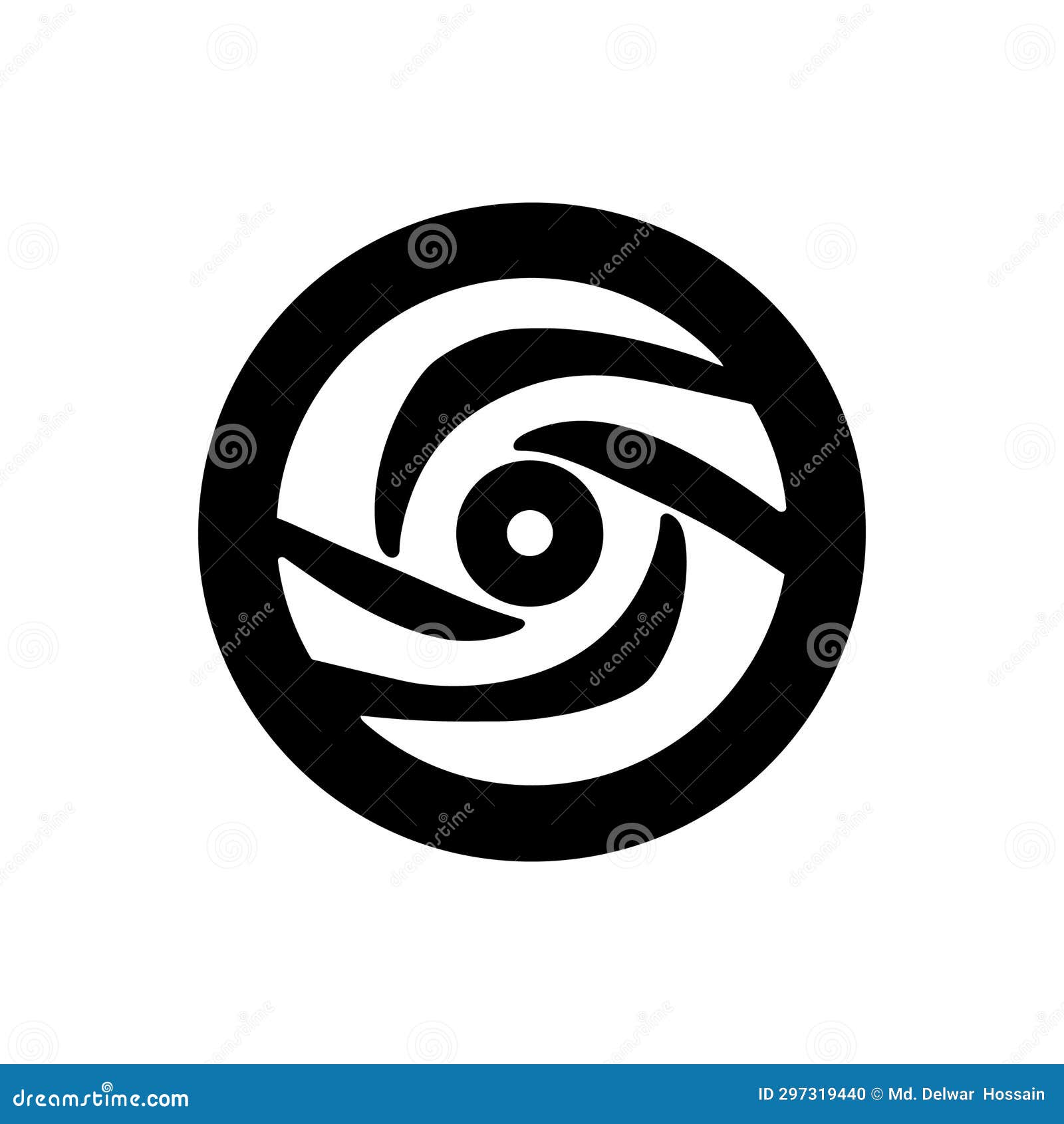 Typhoon Icon - Simple Vector Illustration Stock Vector - Illustration ...