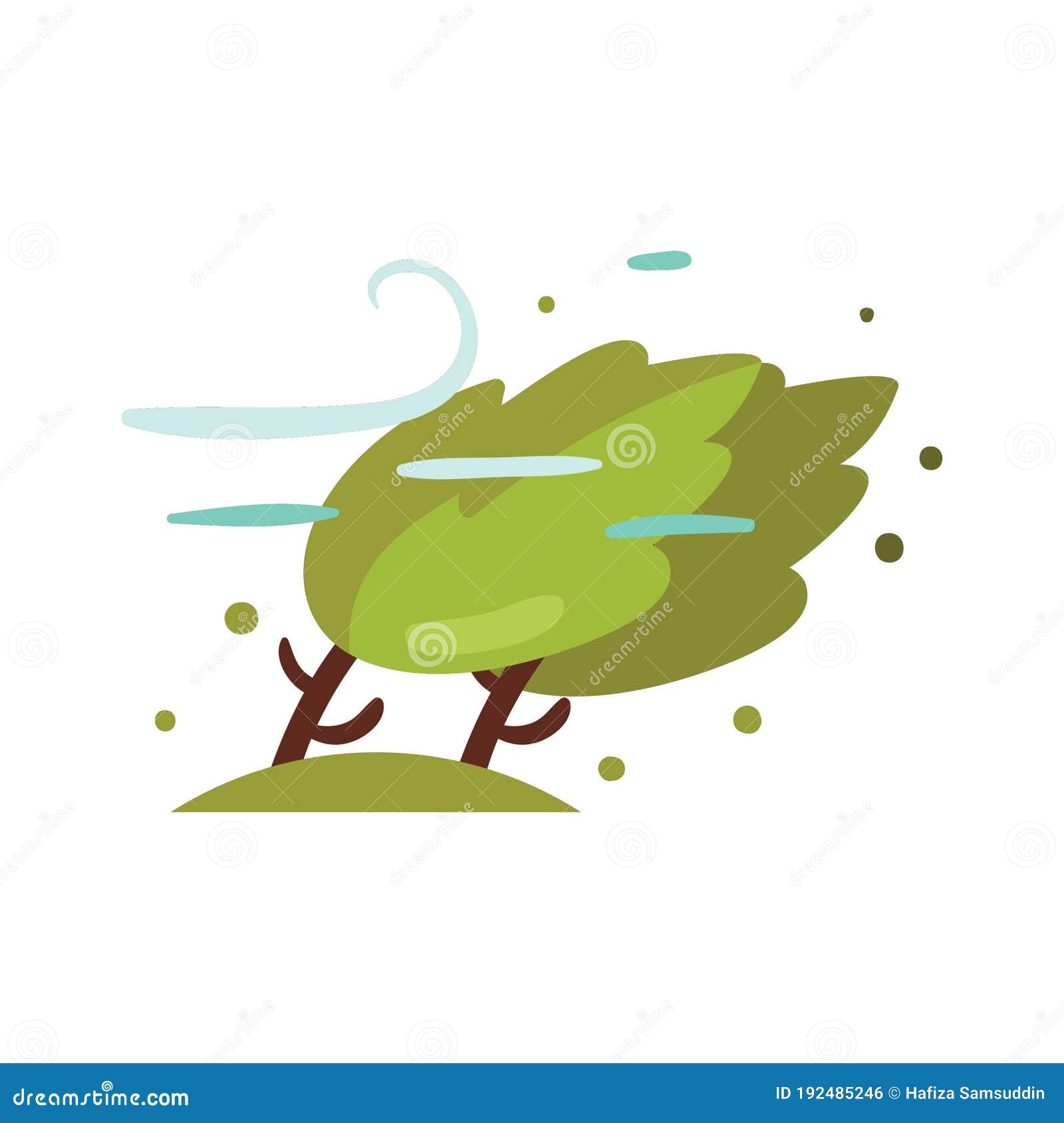 Minimalist Cyclone Vector Logo With A Modern Style | CartoonDealer.com ...