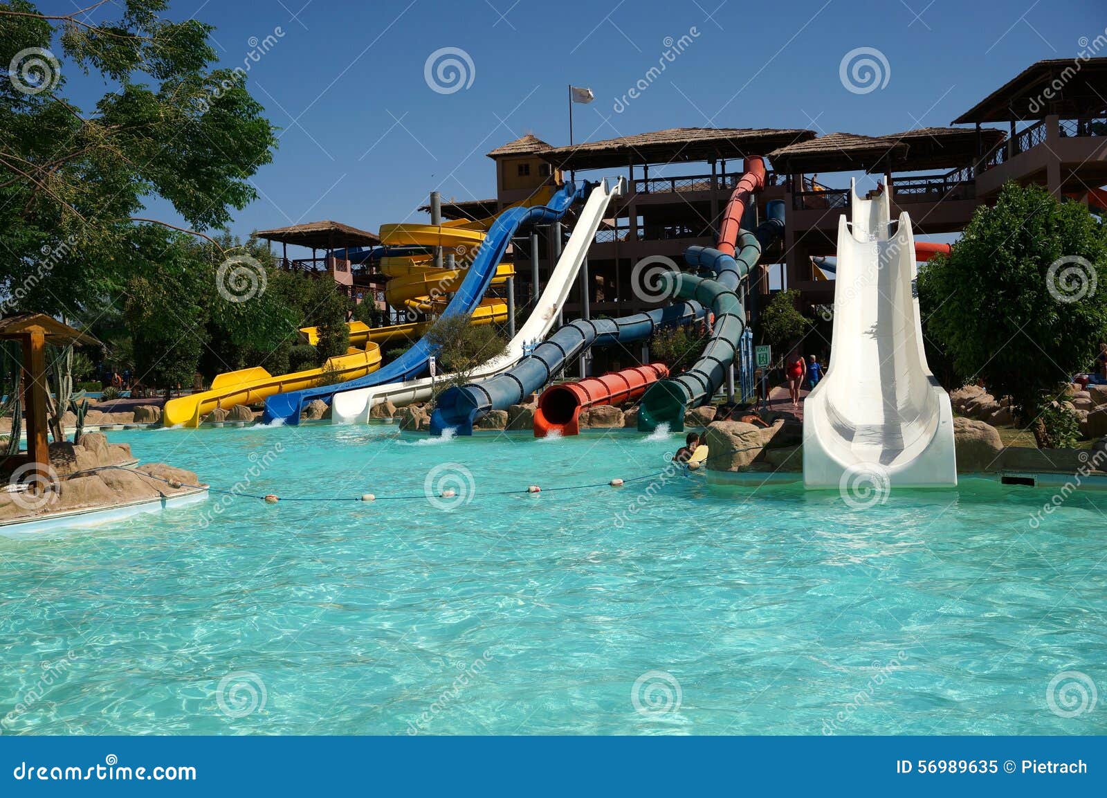 A typical Aqua Park editorial image. Image of park, hurghada - 56989635