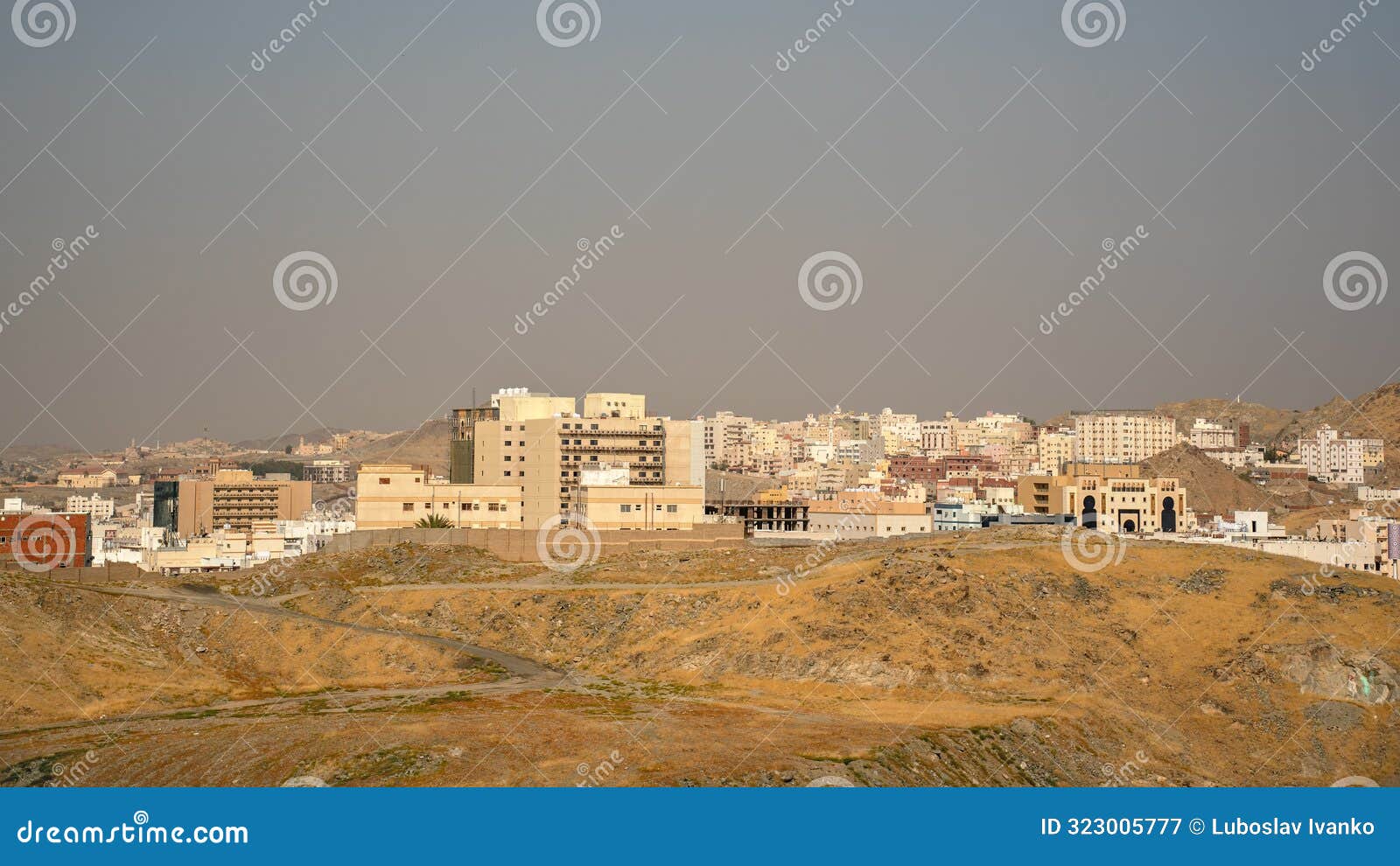 Typical Arabian Architecture at Suburbs of Mecca, Saudi Arabia ...
