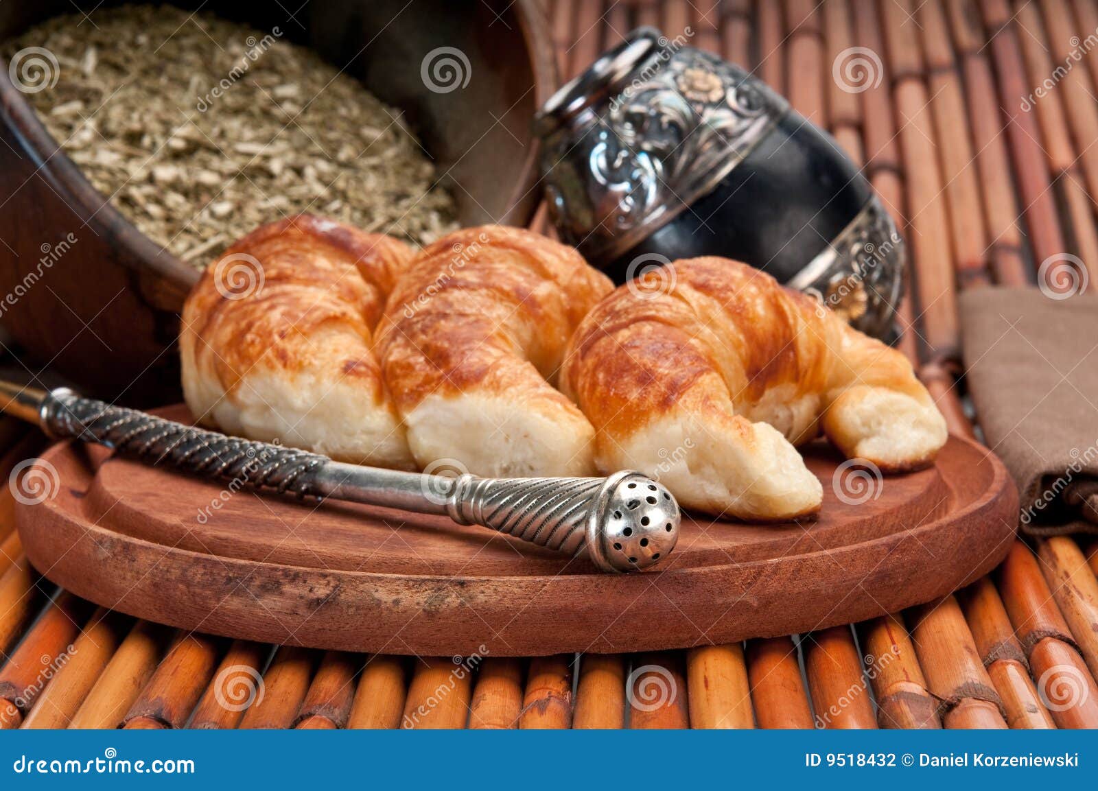 Typical Argentinean Breakfast Stock Photo - Image of drink, crust: 9518432