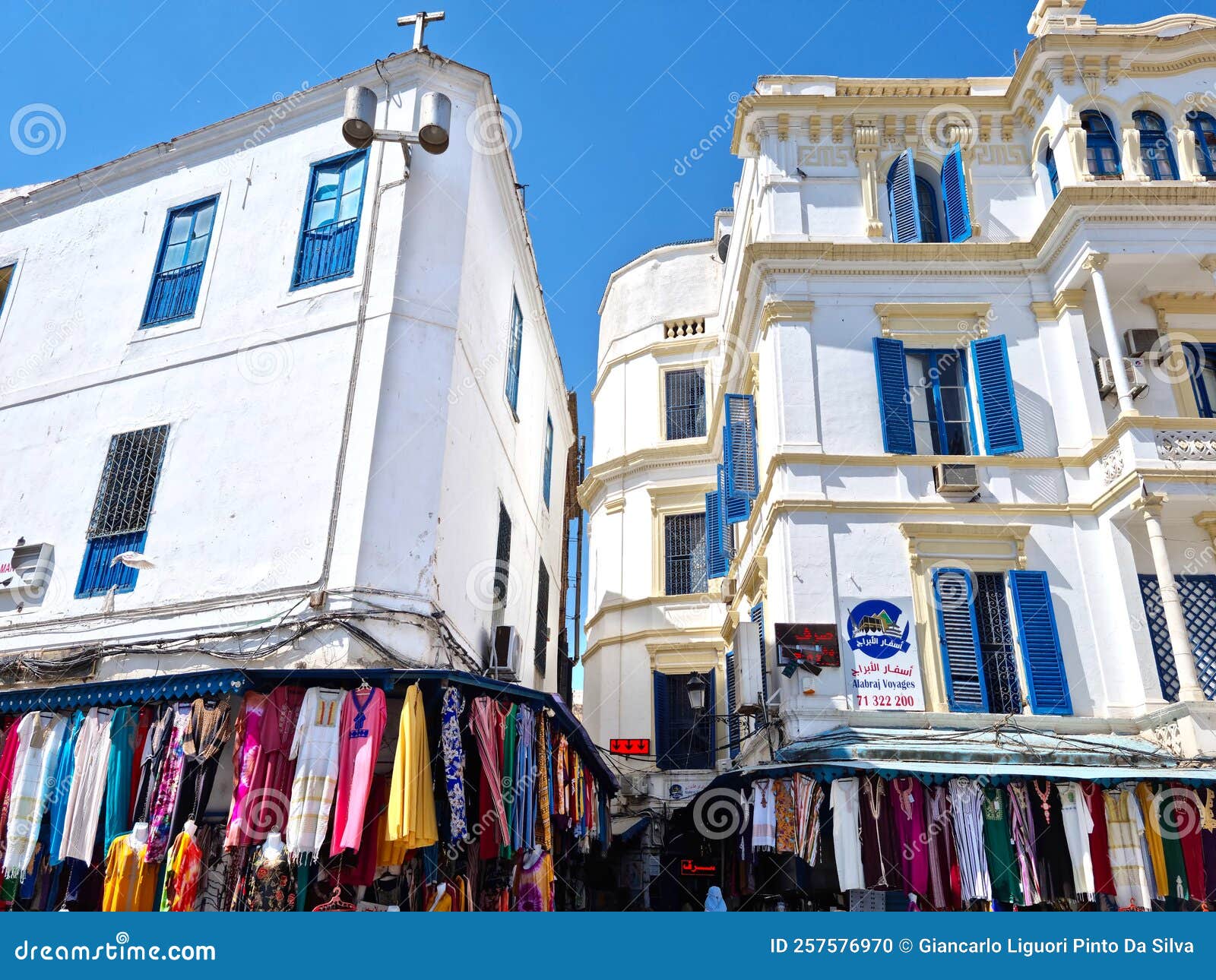 Typical Articles Exposed in the Medina Quarter Editorial Image - Image ...