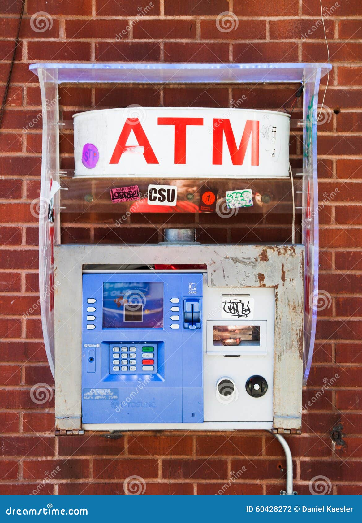 Typical ATM in New York editorial photography. Image of united - 60428272